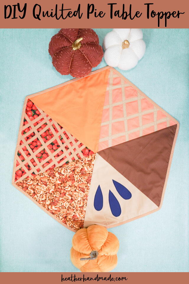 DIY Quilted Pie Table Topper | AllFreeSewing.com