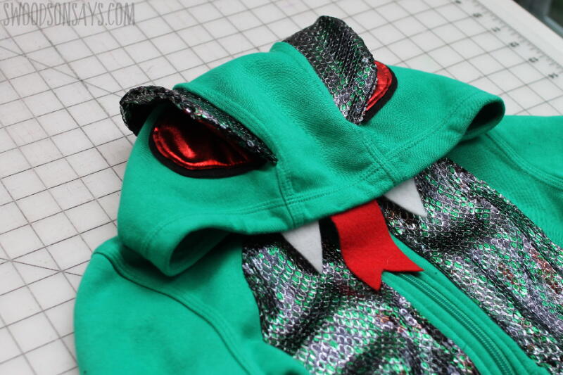 Sew A Snake Hoodie Costume | AllFreeSewing.com