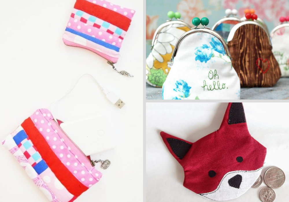 17+ Cute Coin Purse Patterns | AllFreeSewing.com