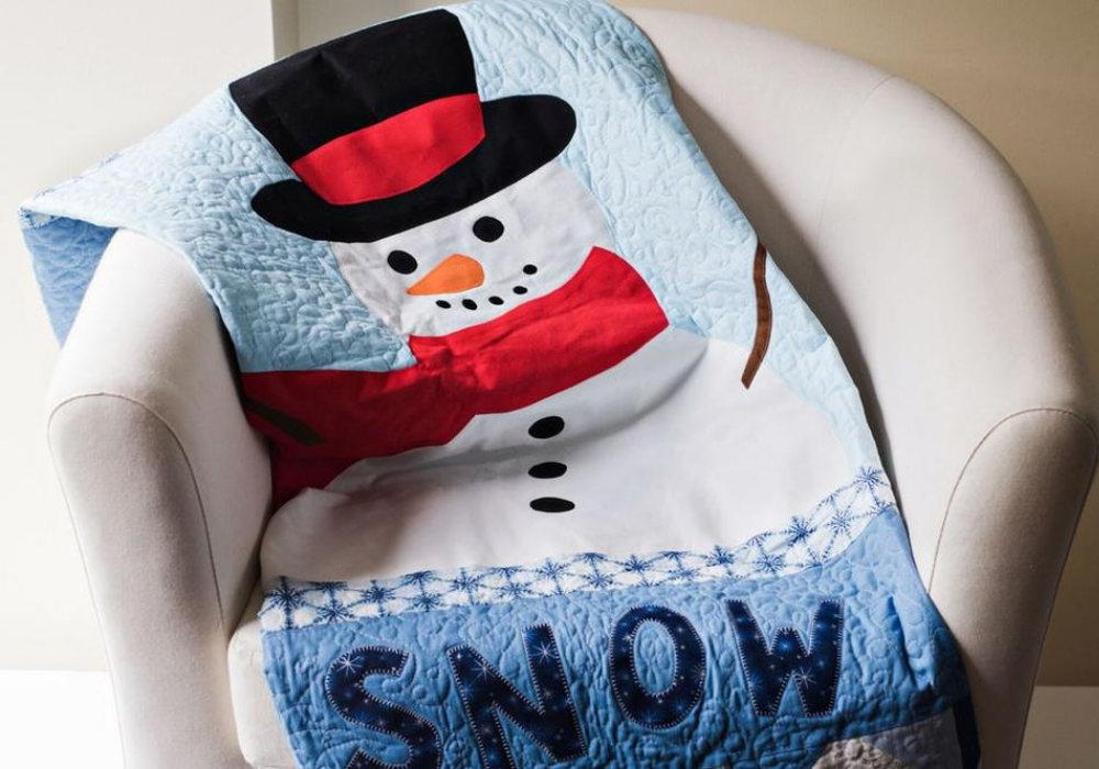 Let It Snow Quilt Pattern (Free) | AllFreeSewing.com