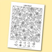 Printable I Spy Fruit | FaveCrafts.com