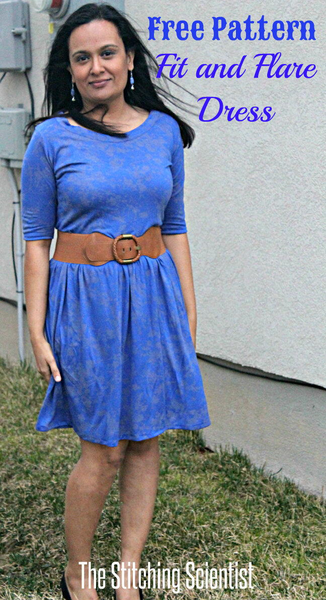 Spring Flattering Dress Pattern | AllFreeSewing.com