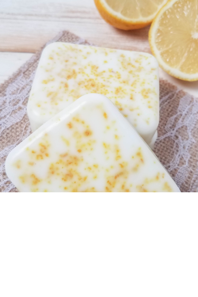 Homemade All Natural Lemon Soap | DIYIdeaCenter.com