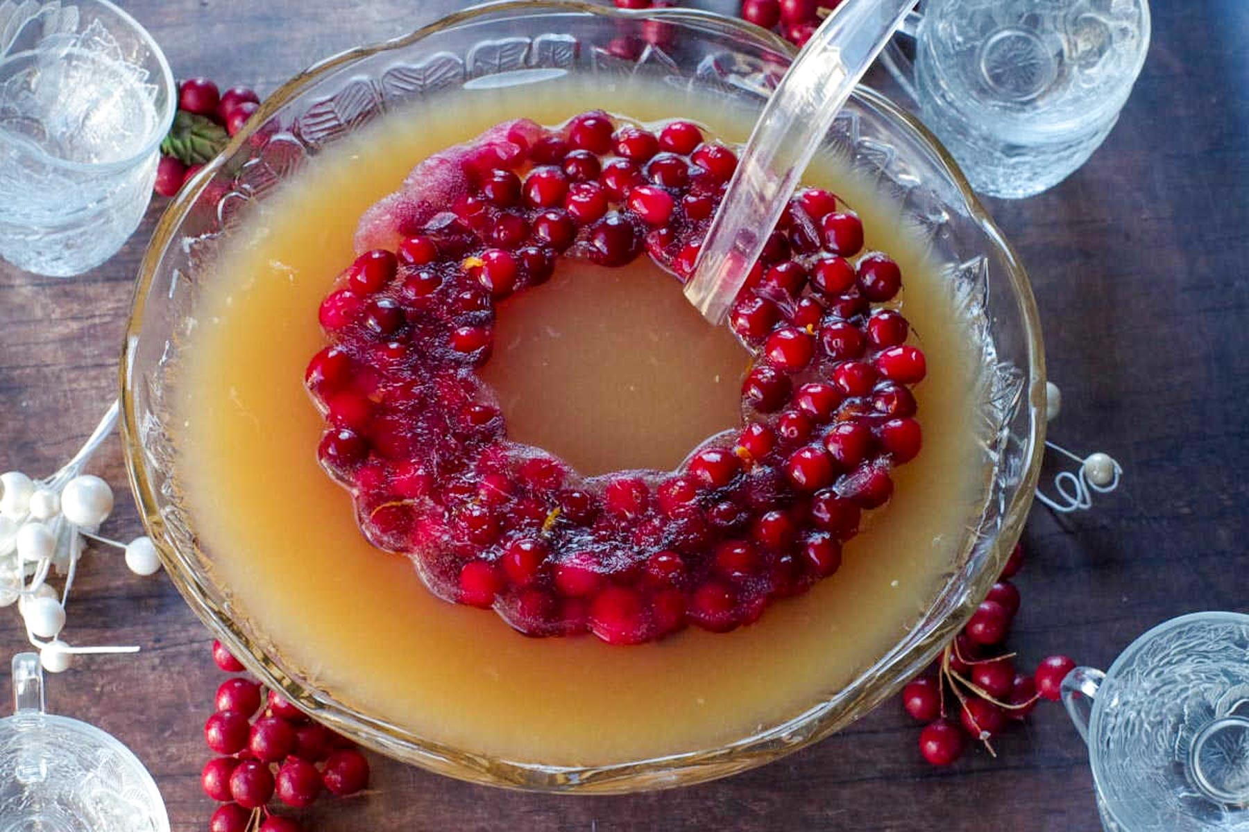 Cranberry Christmas Punch | RecipeLion.com