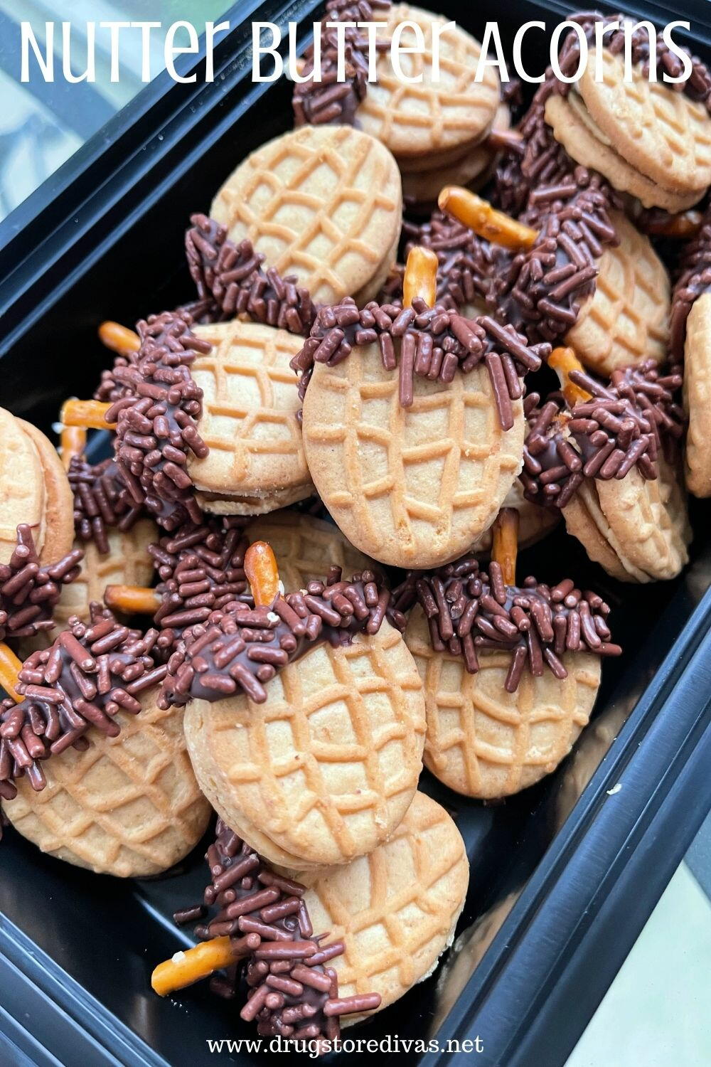 Nutter Butter Acorn Cookies | RecipeLion.com