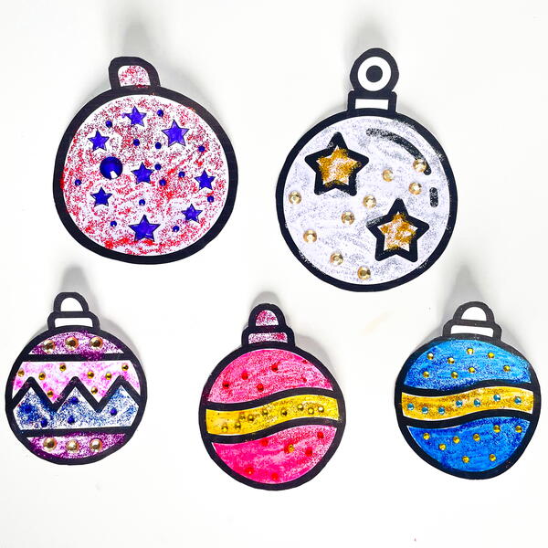 Printable Christmas Tree Ornaments | FaveCrafts.com