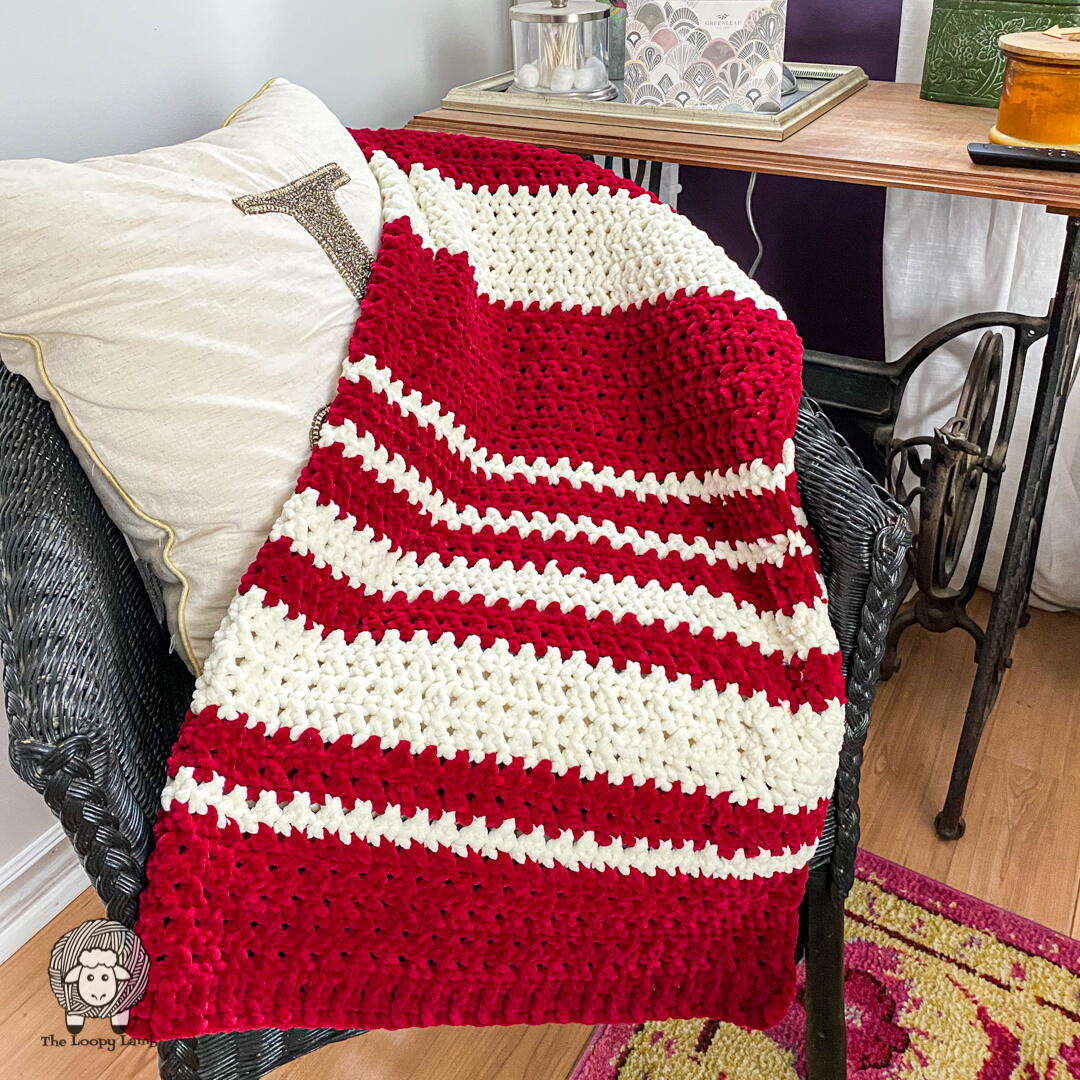 Holiday Snuggles Throw Blanket | FaveCrafts.com