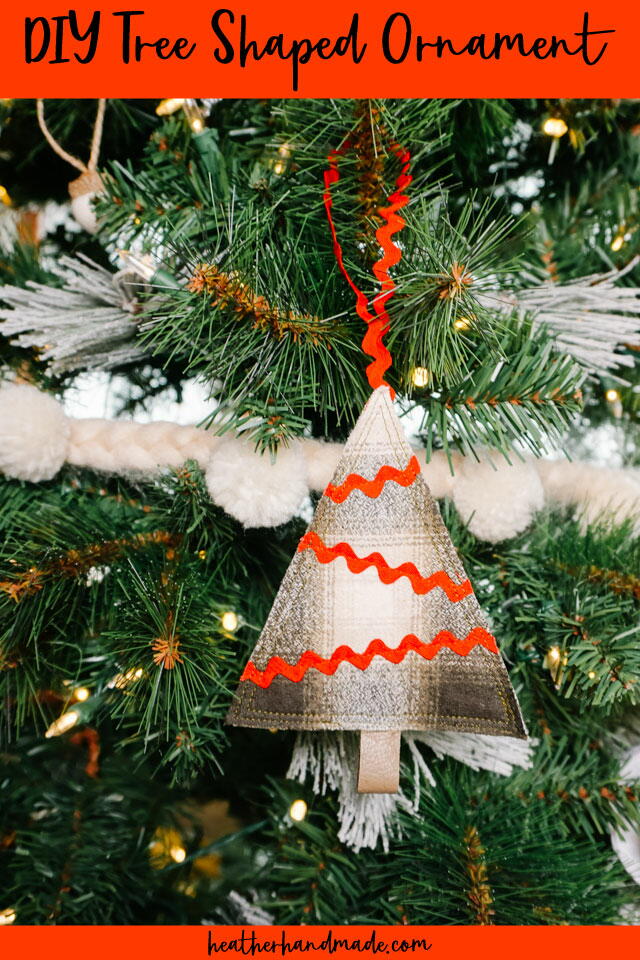 DIY Tree Shaped Ornament | AllFreeSewing.com