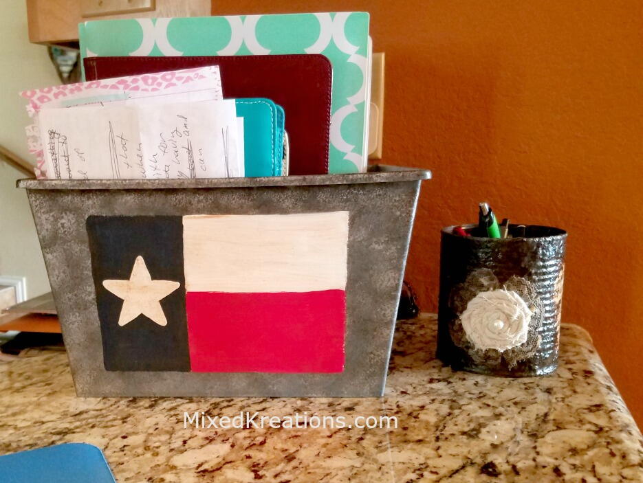 Dollar Store Container Makeover | DIYIdeaCenter.com
