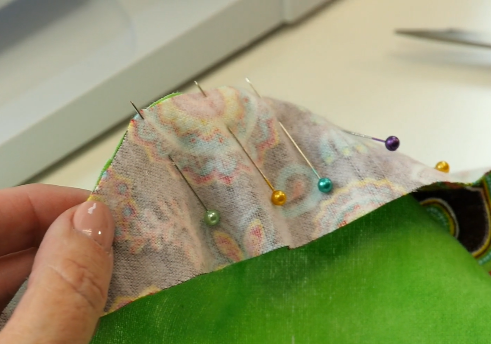 How to Pin for Sewing (Tips for Patterns & Fabric) | AllFreeSewing.com