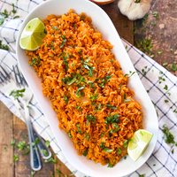 The Best Mexican-style Orange Rice | Easy & Delicious 30 Minute Recipe ...