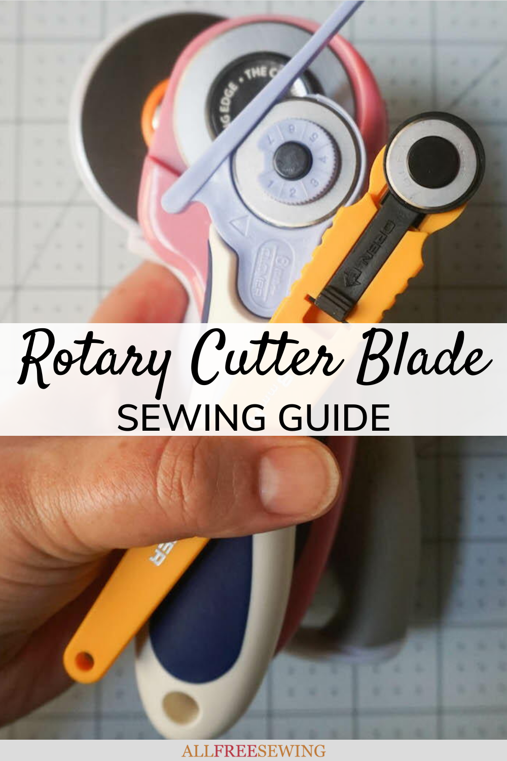 Rotary Cutter Blade Guide | AllFreeSewing.com