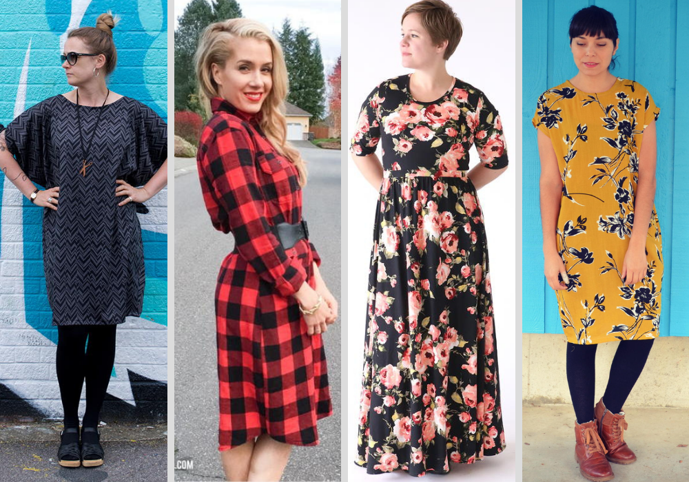 21 Gorgeous Winter Dress Patterns | AllFreeSewing.com