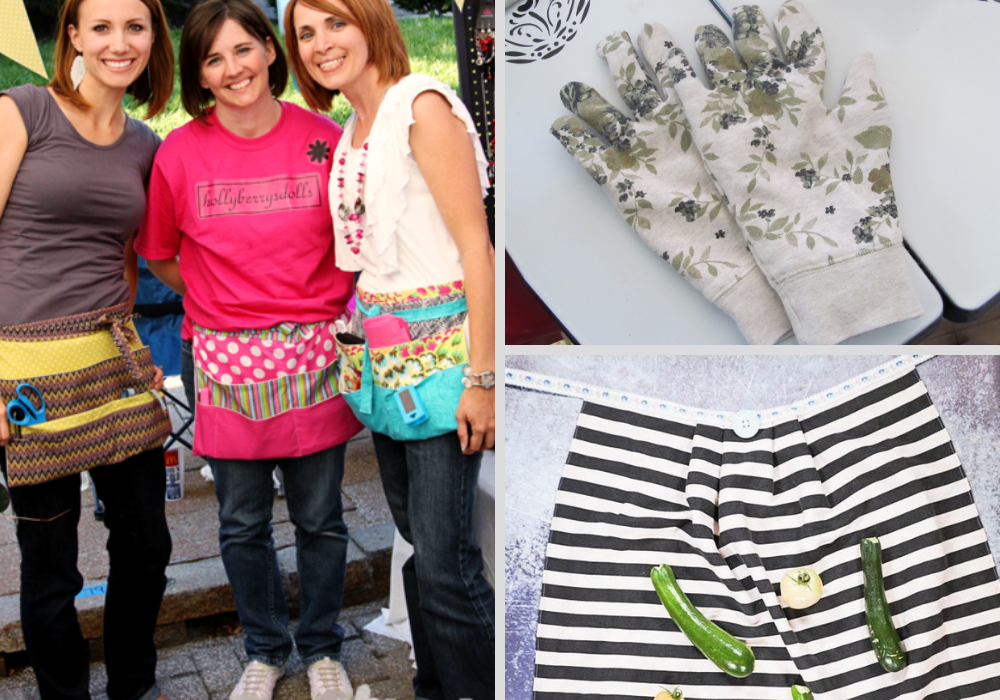 15 Garden Apron Patterns & Gardening Sewing Projects | AllFreeSewing.com