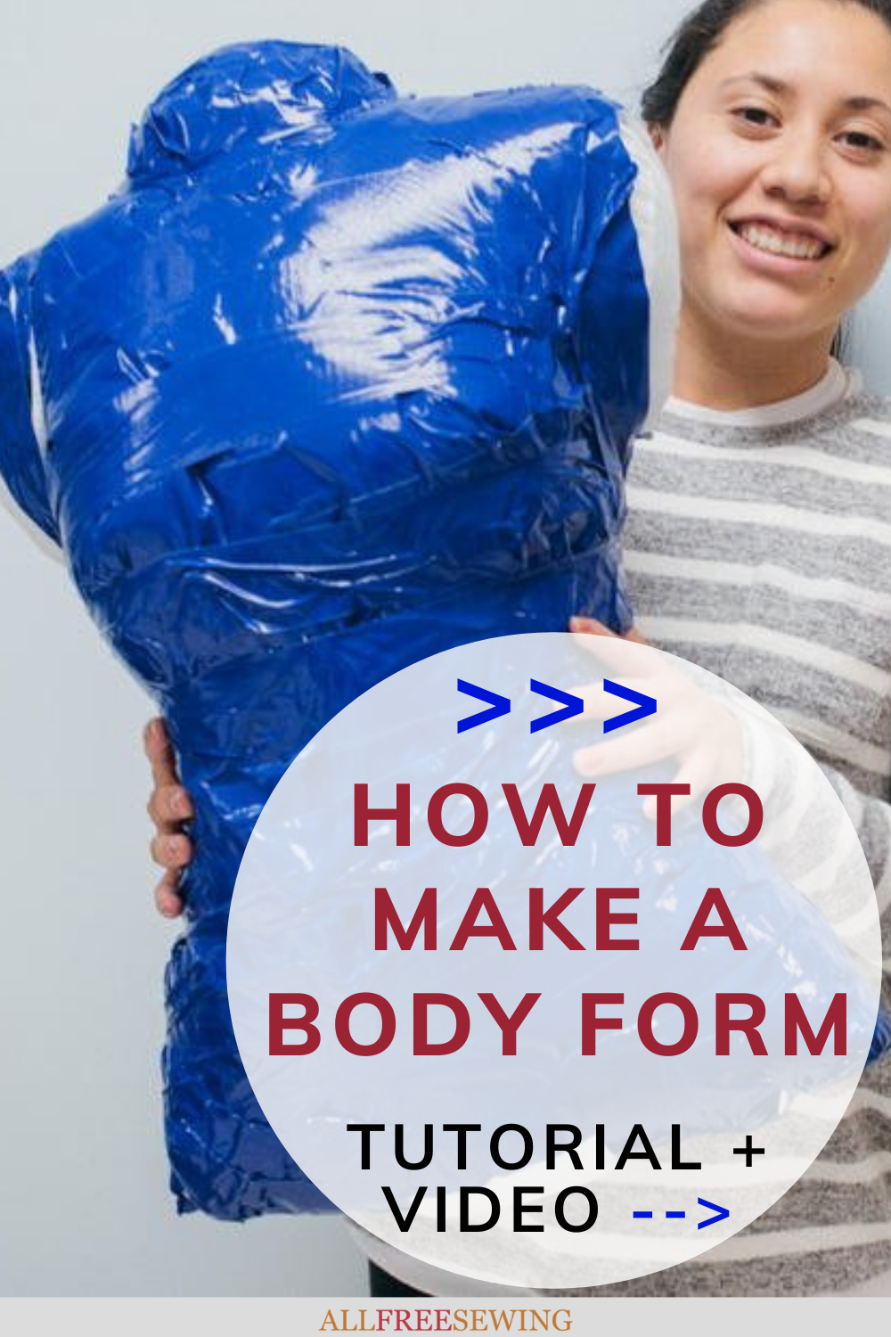How to Make a Body Form (Tutorial + Video) | AllFreeSewing.com