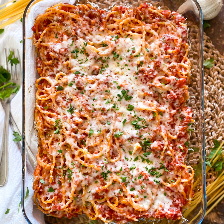 Cheesy Baked Spaghetti | The One Pasta Dish Everyone Will Love ...