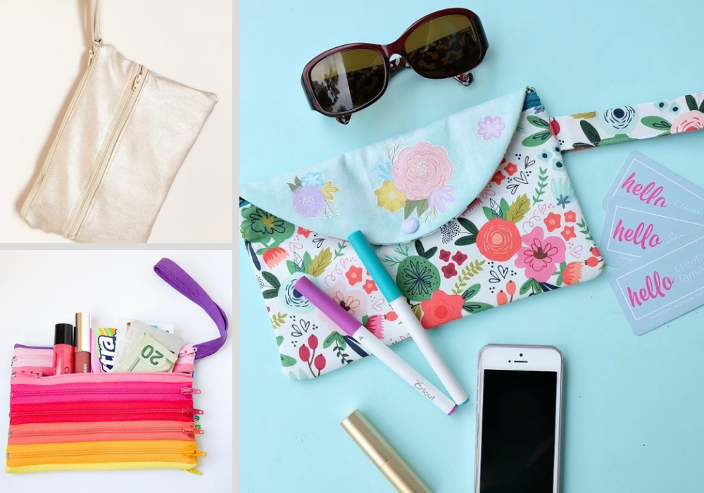 12 Whimsical Wristlet Sewing Patterns | AllFreeSewing.com