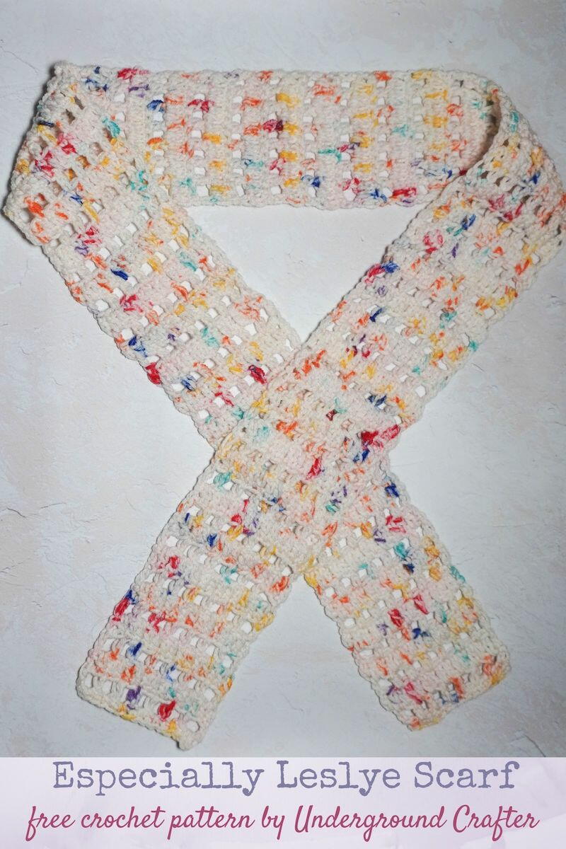 Especially Leslye Lace Scarf | AllFreeCrochet.com