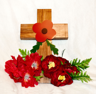 Pretty Poppy Cross | FaveCrafts.com