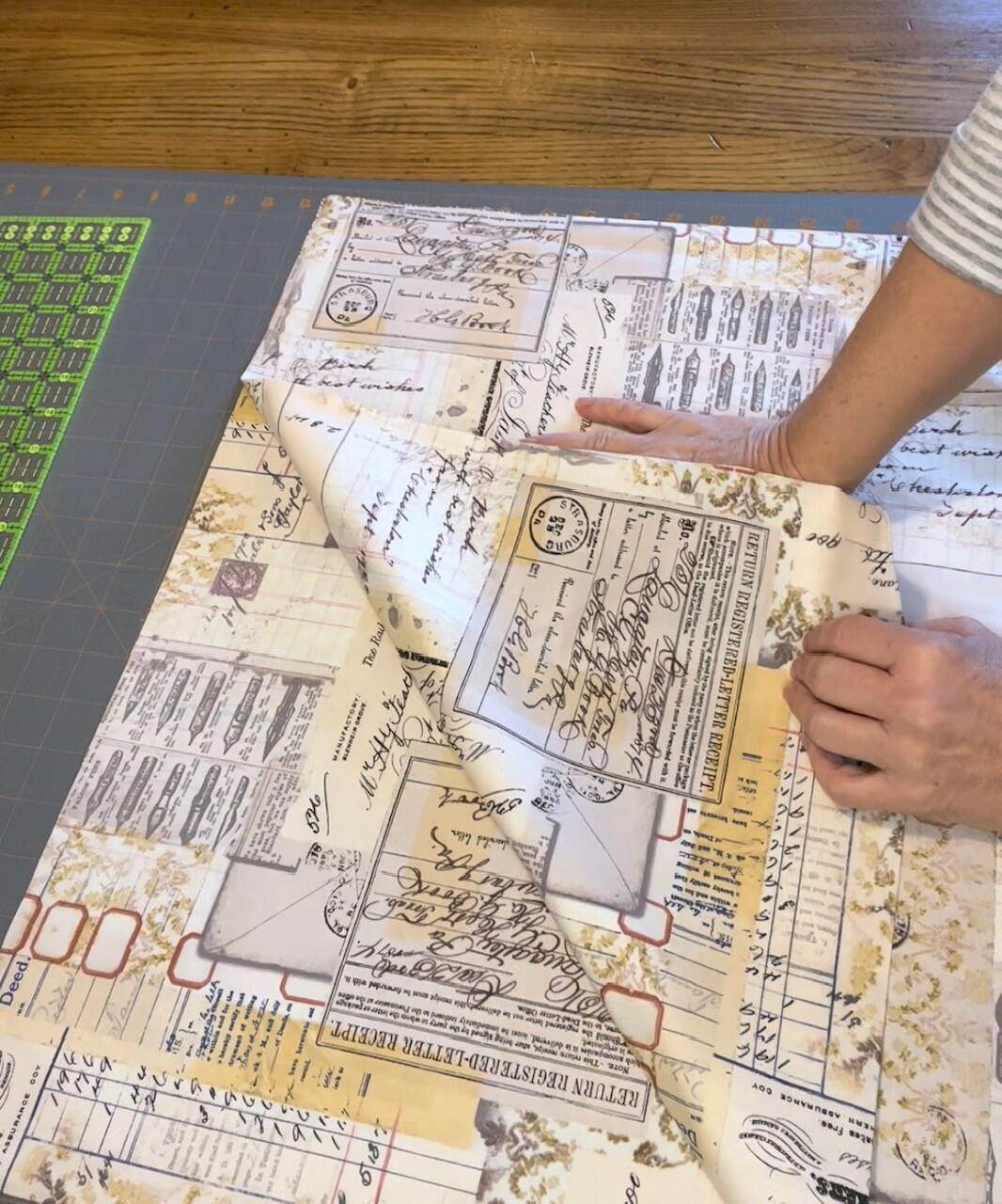 How To Sew A Quilt Back From 44" Fabric | FaveQuilts.com