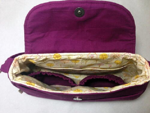 How to Add Interior Pockets to a Purse | AllFreeSewing.com