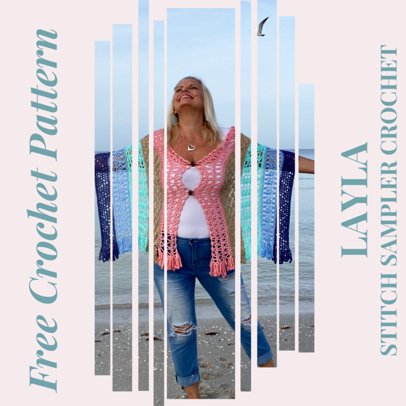 Layla Crochet Shawl Pattern | FaveCrafts.com
