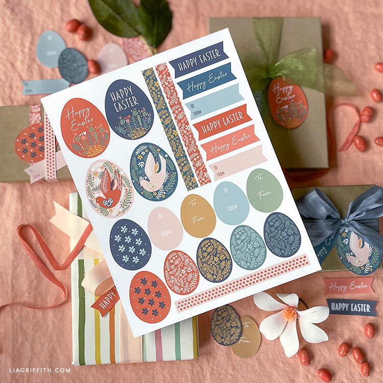 Free Printable Easter Labels | AllFreePaperCrafts.com