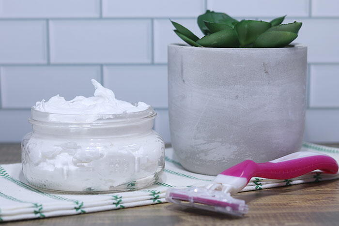 How To Make Natural Shave Butter | DIYIdeaCenter.com