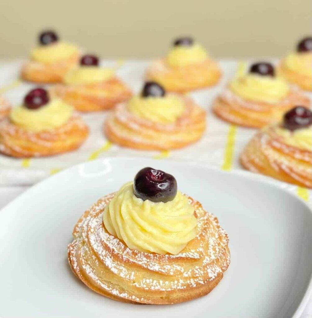 St Joseph Pastries (zeppole Di San Giuseppe) | RecipeLion.com