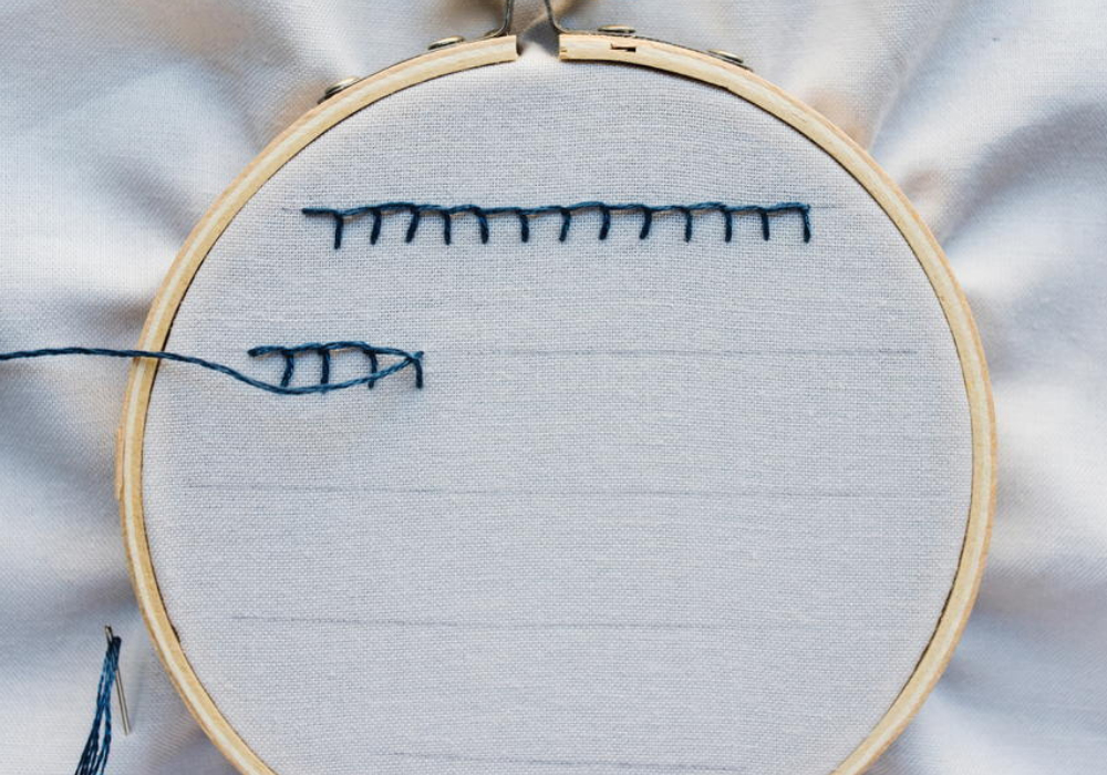 How to Blanket Stitch by Hand | AllFreeSewing.com