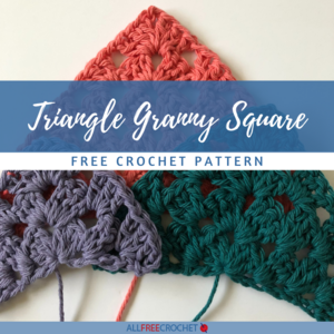 Triangle Granny Square Pattern | AllFreeCrochet.com