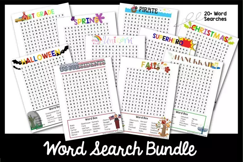 The Best Free Word Search Printables For Every Occasion | FaveCrafts.com