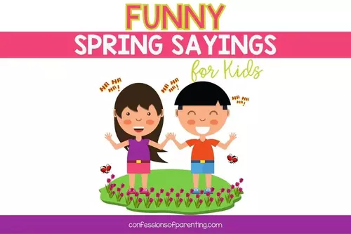 Funny Spring Sayings | AllFreeHolidayCrafts.com