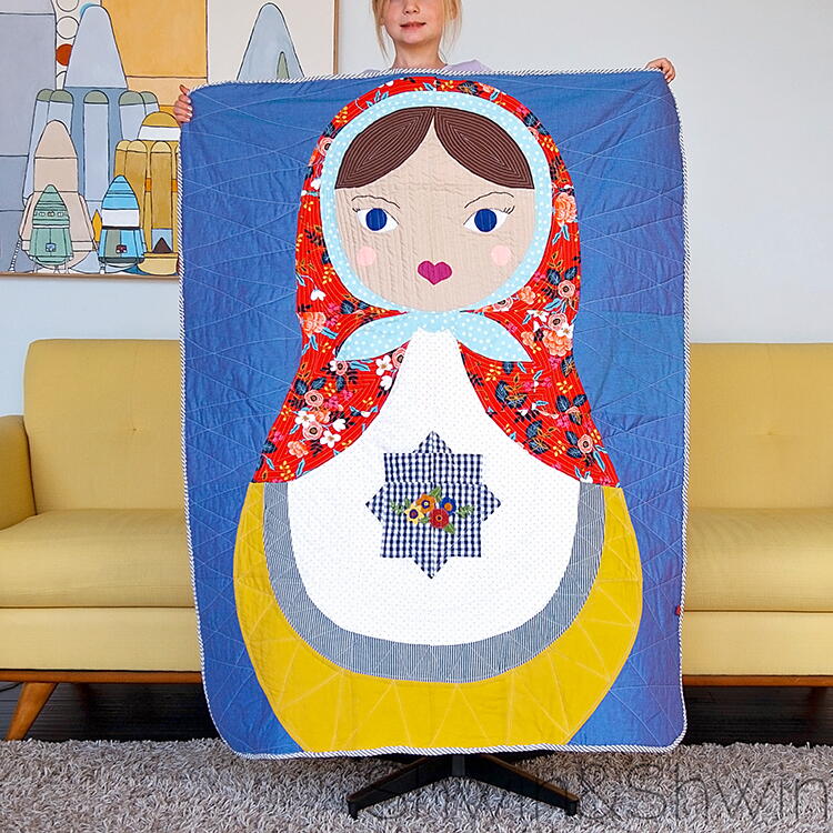 Stacking Dolls Quilt Pattern | FaveQuilts.com