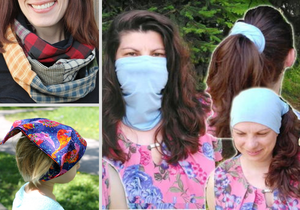 16 Face Coverings to Sew | AllFreeSewing.com