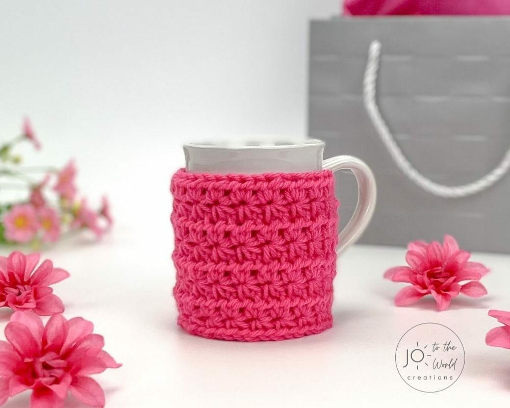 Crochet Coffee Cozy | AllFreeCrochet.com