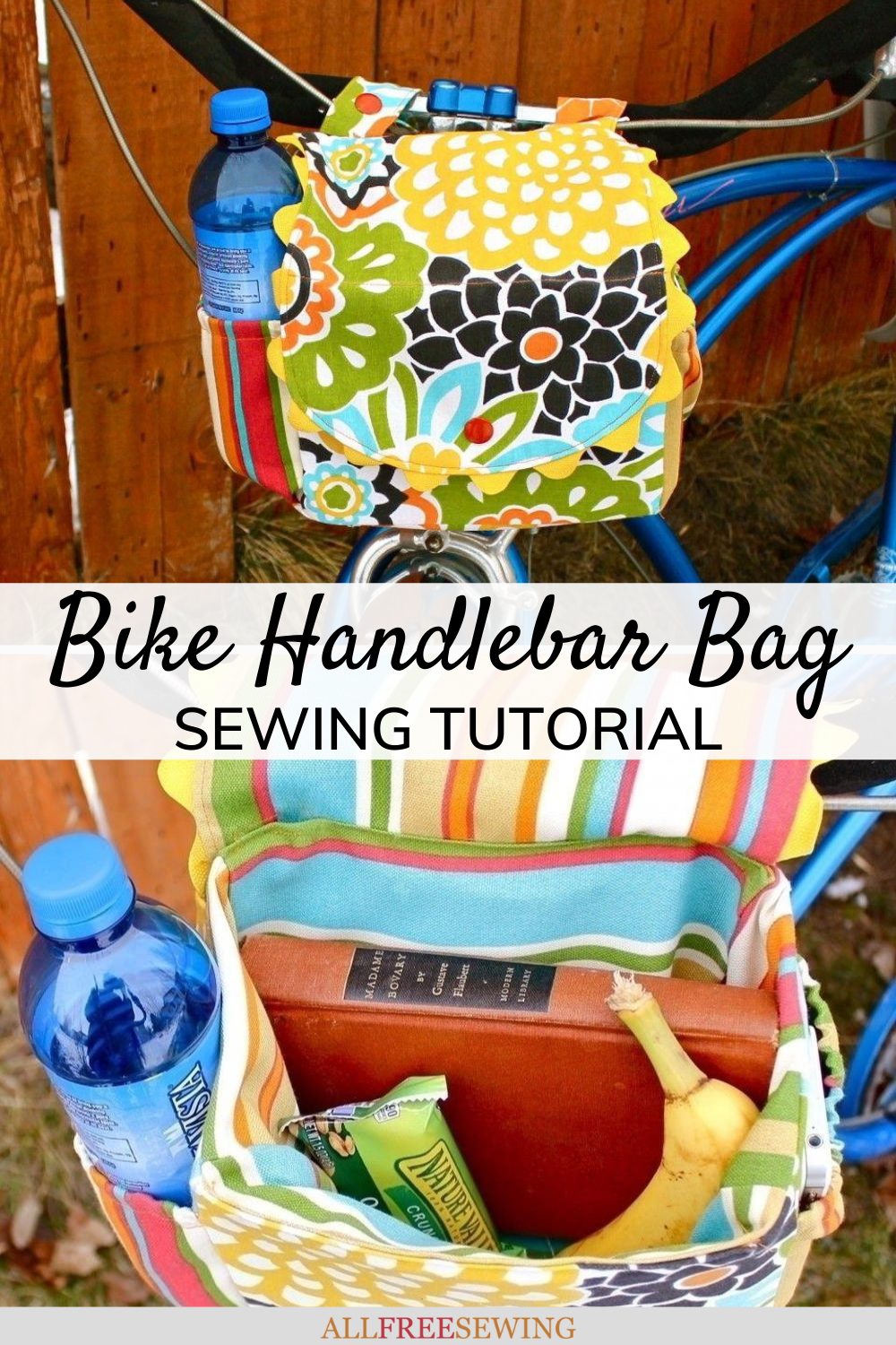 DIY Bike Handlebar Bag | AllFreeSewing.com