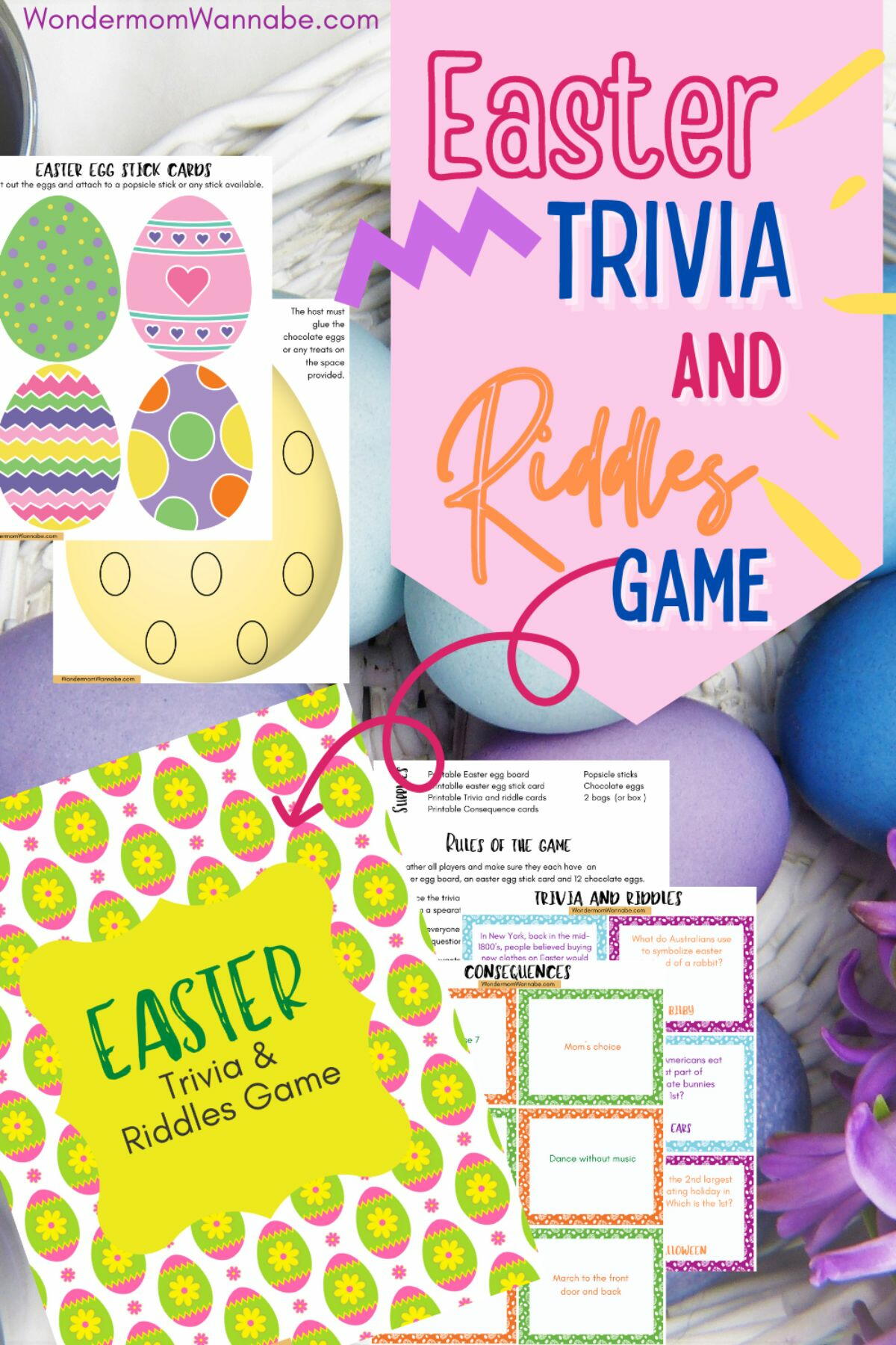 Easter Trivia Game | AllFreeKidsCrafts.com