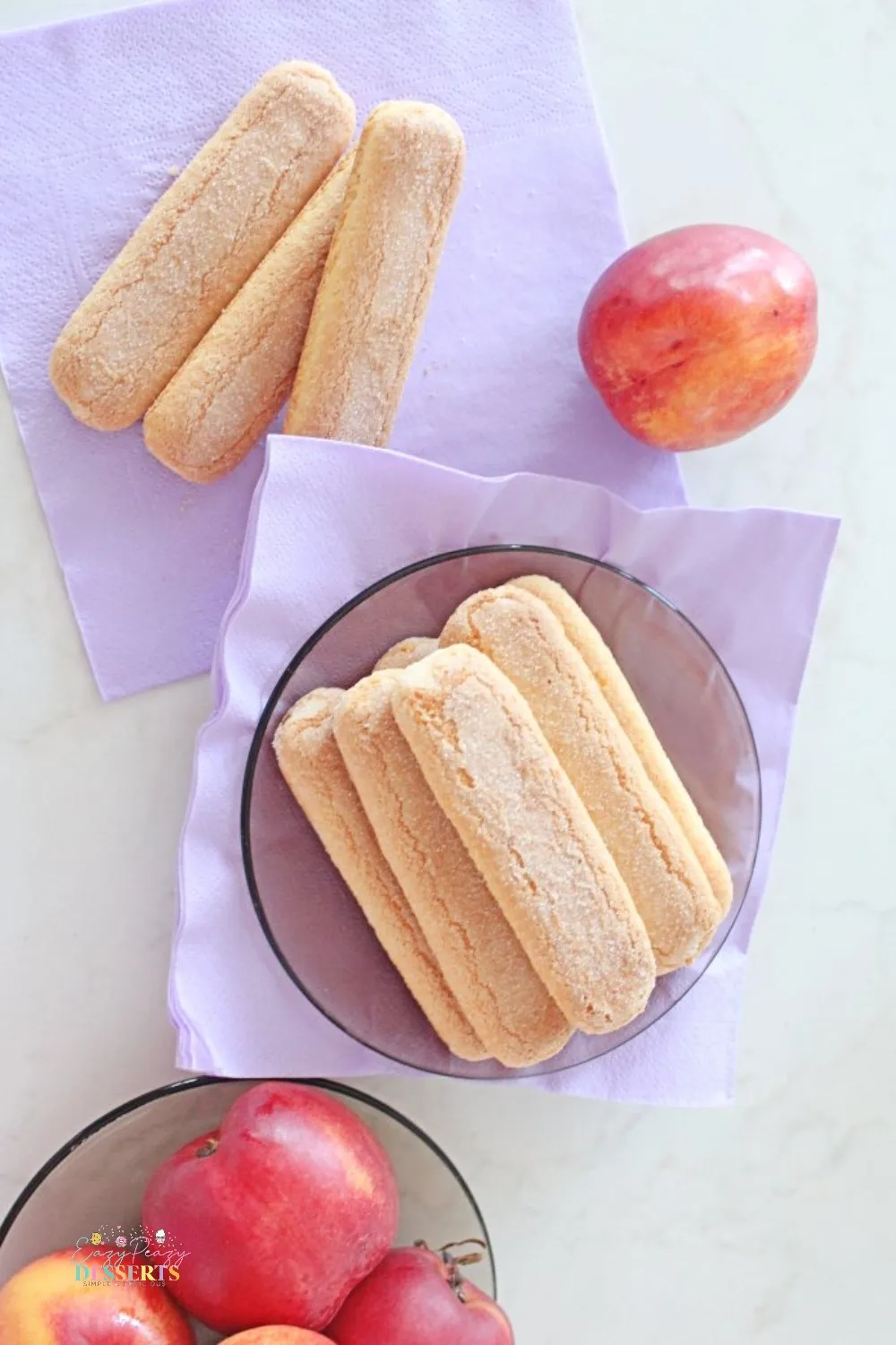 Lady Finger Cookies | TheBestDessertRecipes.com