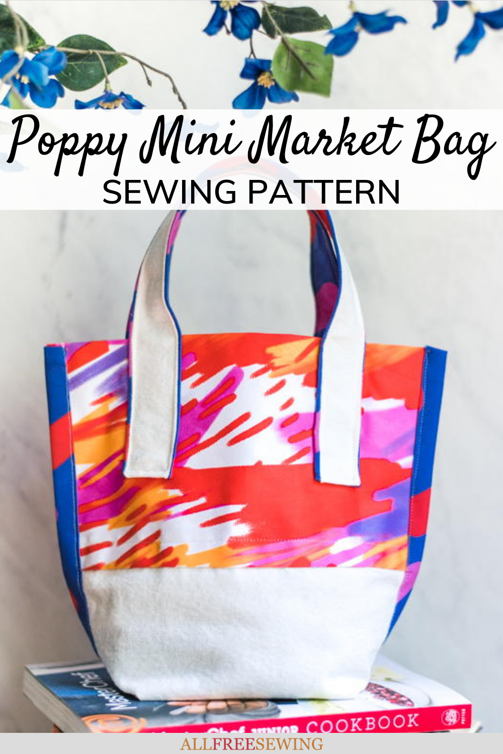 Poppy Mini Market Bag Sewing Pattern | AllFreeSewing.com