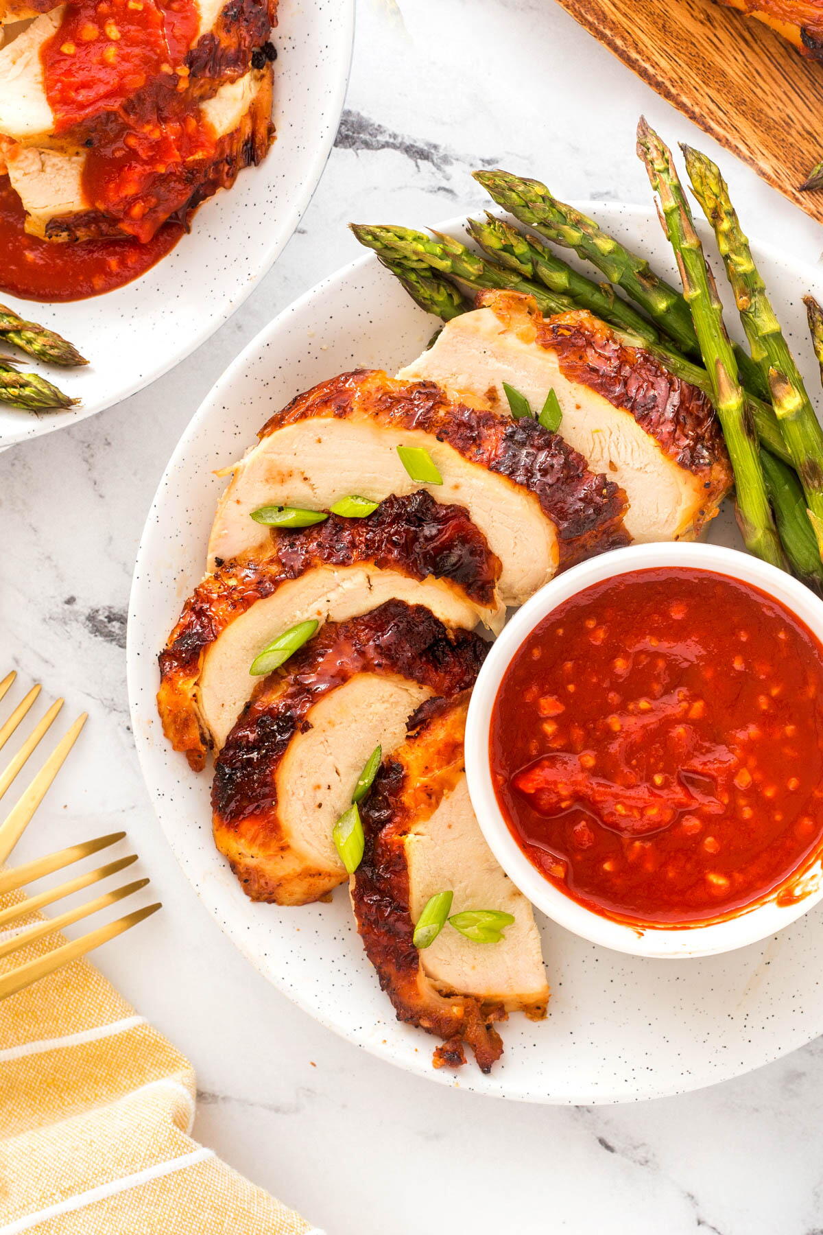 Spatchcock Grilled Gochujang Chicken | RecipeLion.com