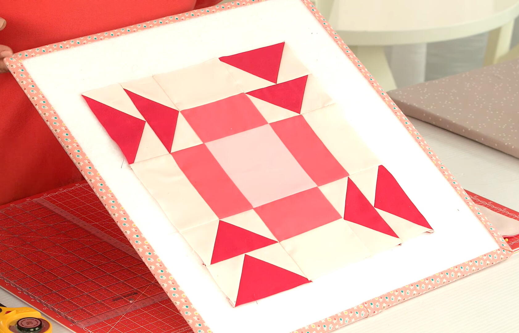 Apple Pie 12-Inch Quilt Block Pattern | FaveQuilts.com