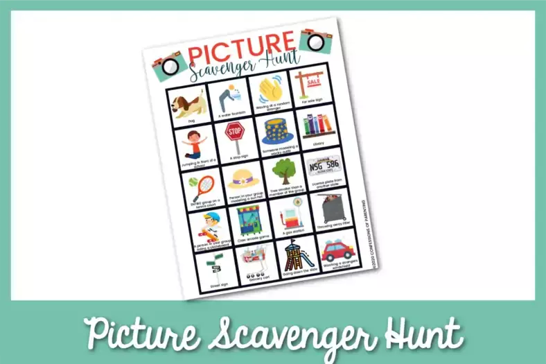 Picture Scavenger Hunt | FaveCrafts.com