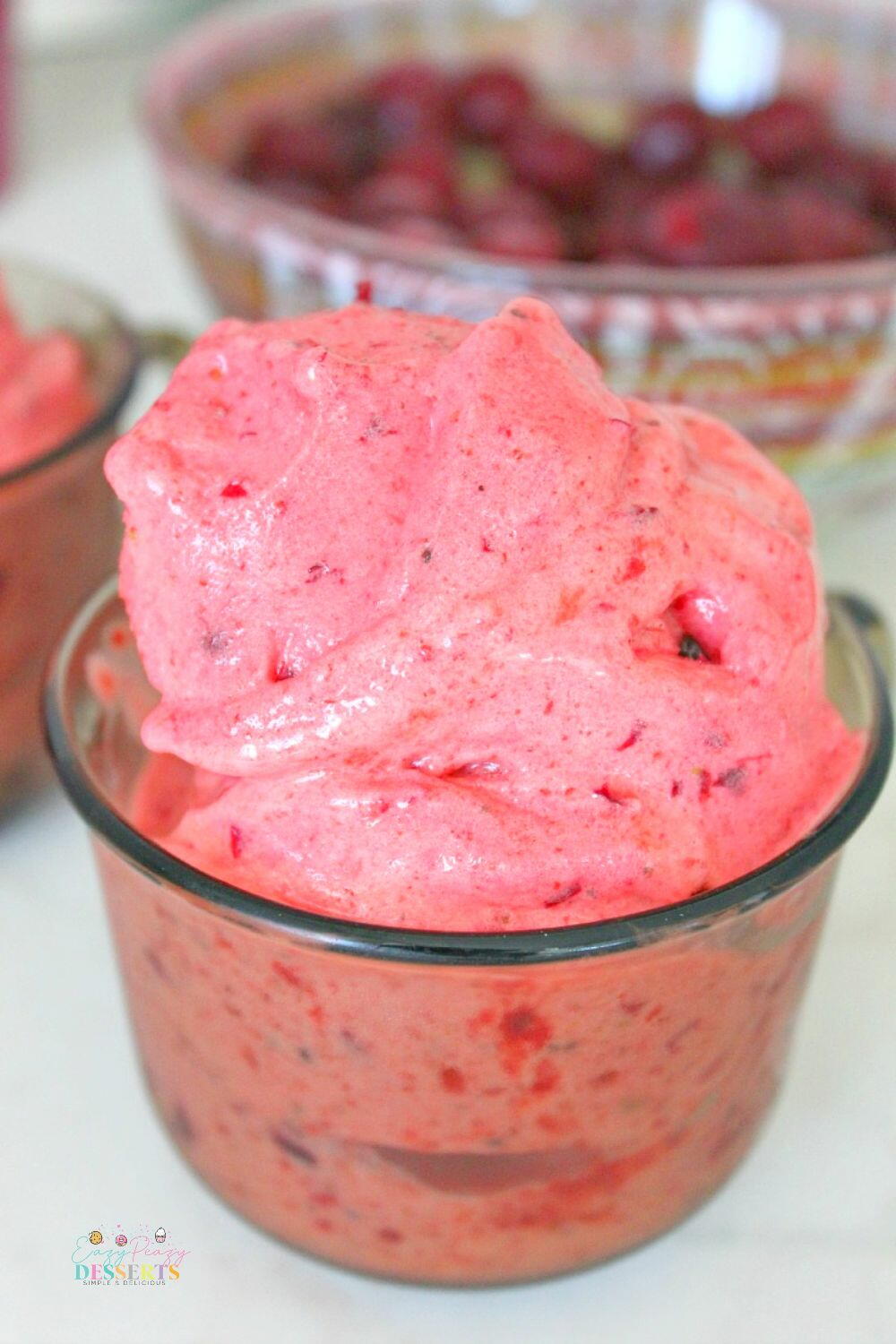Frozen Fruit Ice Cream | TheBestDessertRecipes.com