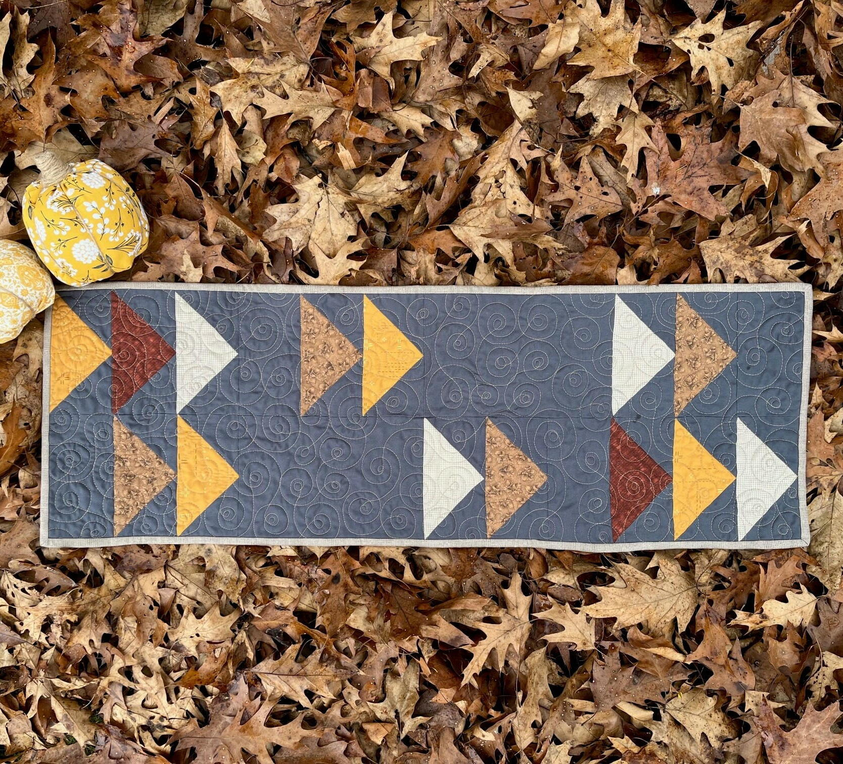 Wild Geese Table Runner | AllFreeSewing.com