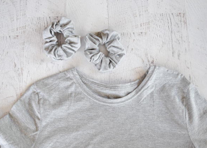 How To Make Scrunchies From T-shirts | AllFreeSewing.com