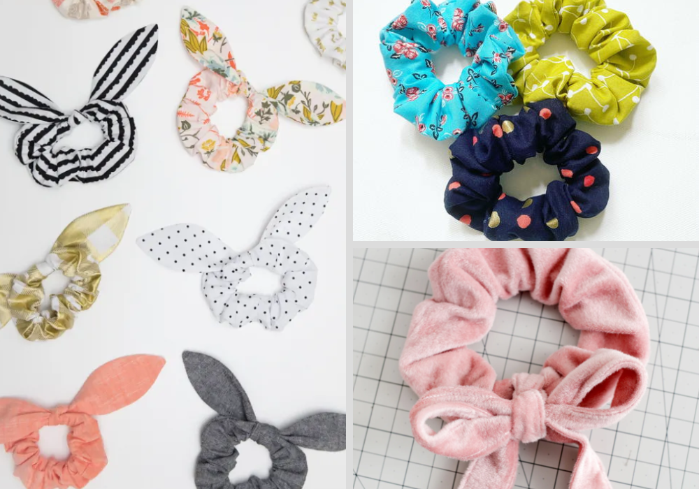 17 Free Scrunchie Patterns | AllFreeSewing.com