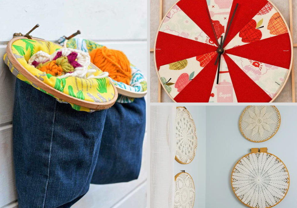 26+ Cool Things To Do With Embroidery Hoops | AllFreeSewing.com