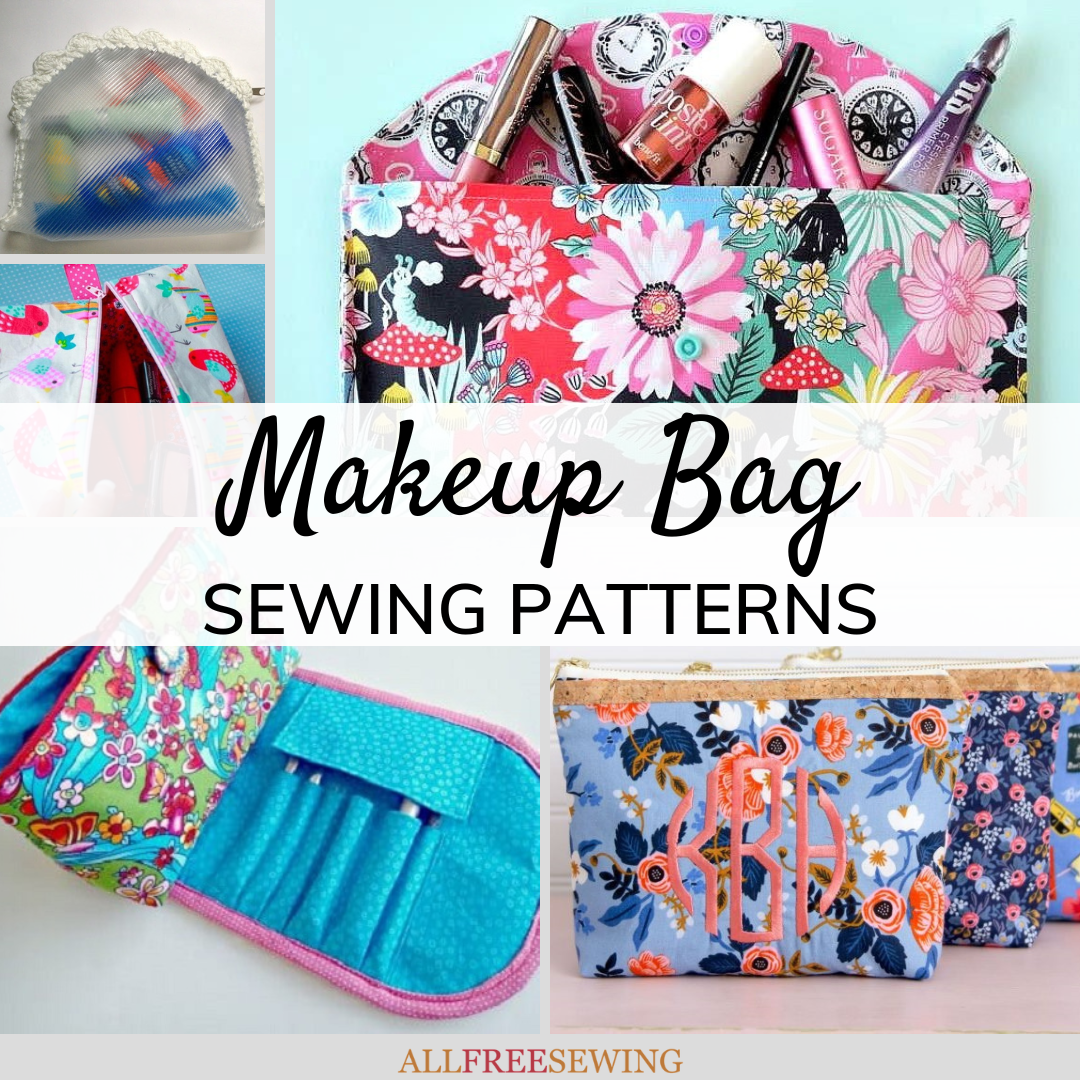 13 Free Makeup Bag Patterns To Sew AllFreeSewing 13 Free Makeup Bag Patterns To Sew AllFreeSewing