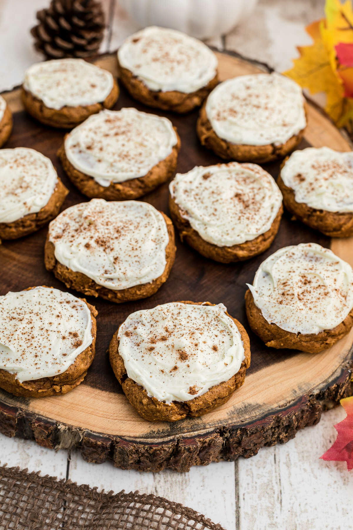 Pumpkin Spice Box Mix Cookies | RecipeLion.com